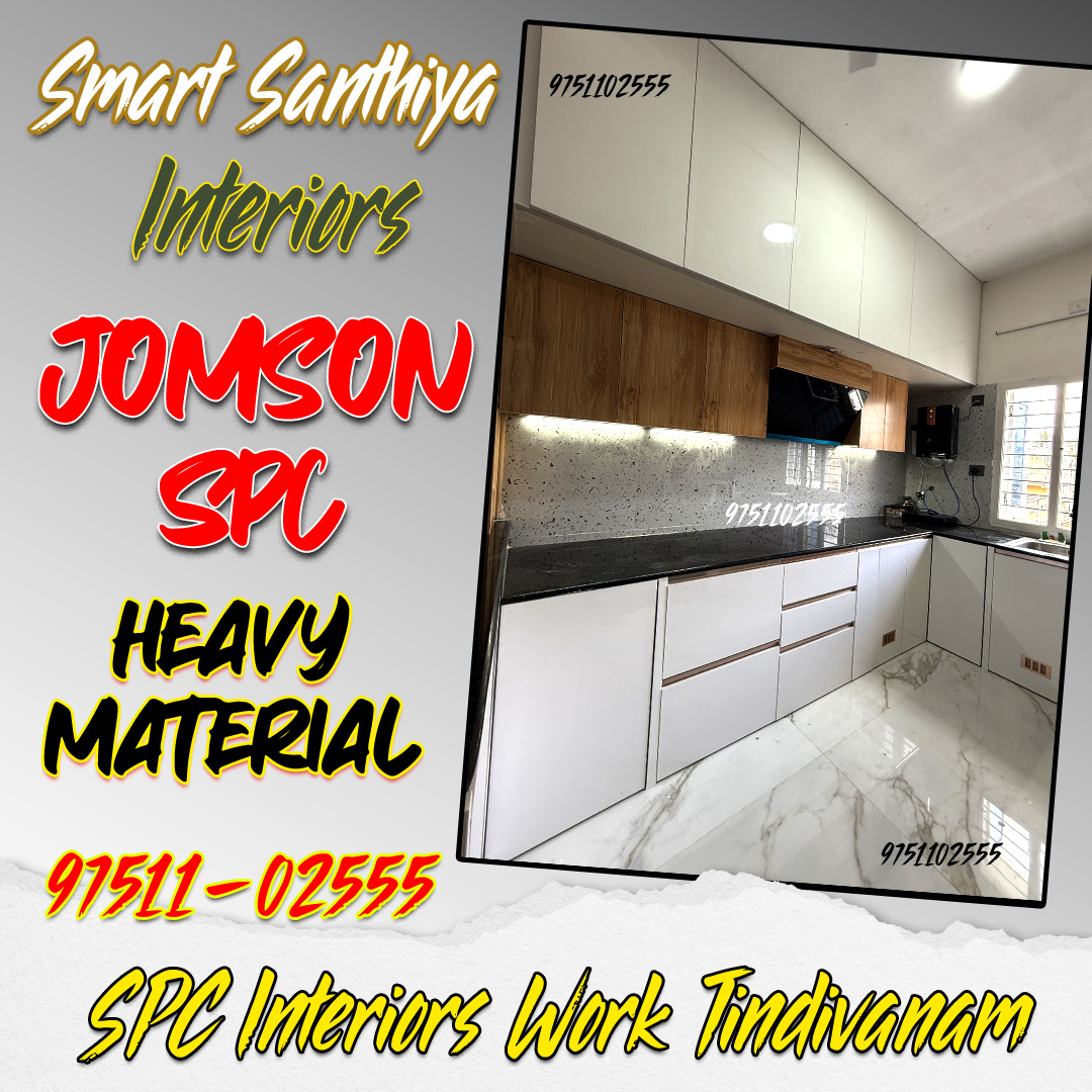 Best UPVC SPC Modular Kitchen Design 97511-02555